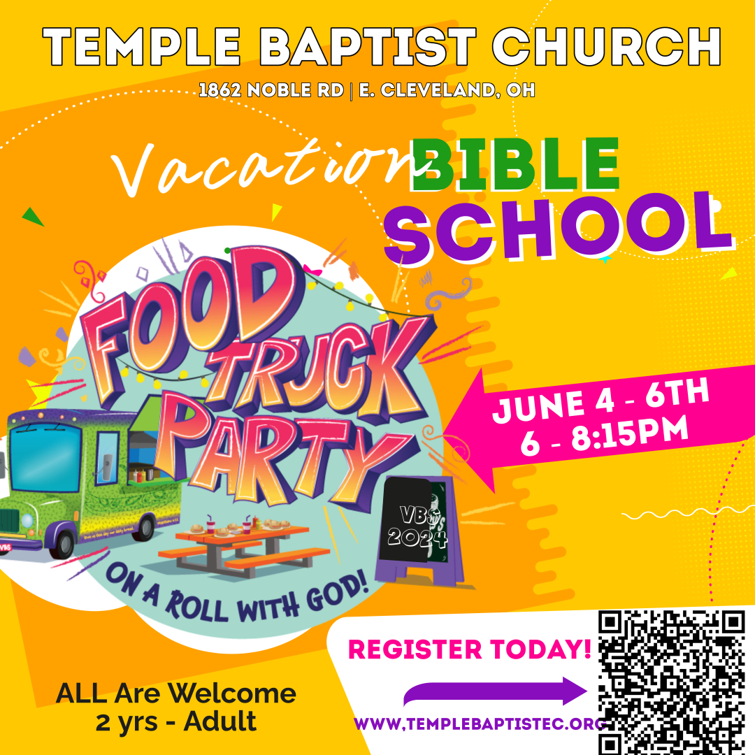 Vacation Bible School (VBS) – Temple Baptist Church